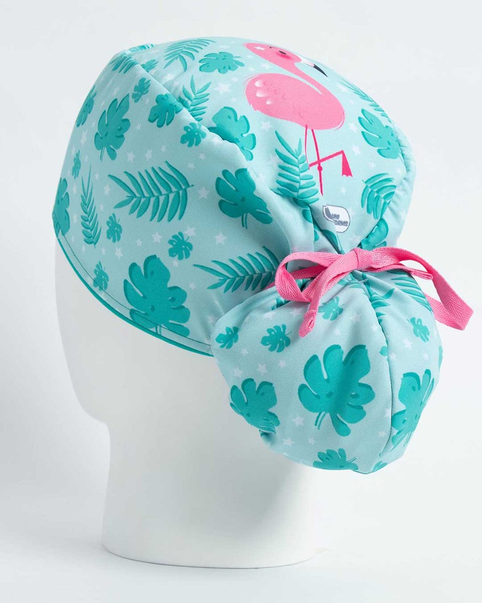 Gorro Flamingo Rosa y Verde – Sick Uniforms
